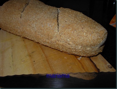Recetas de andar por casa: Barra de pan integral